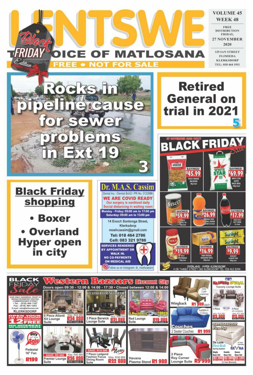 Get digital access to Klerksdorp Lentswe - November 27, 2020 issue ...