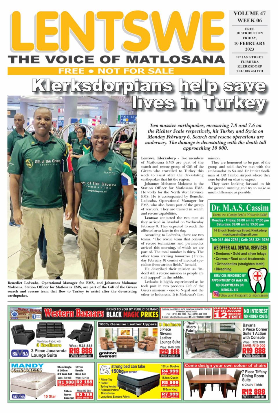 Klerksdorp Lentswe Newspaper - Get your Digital Subscription