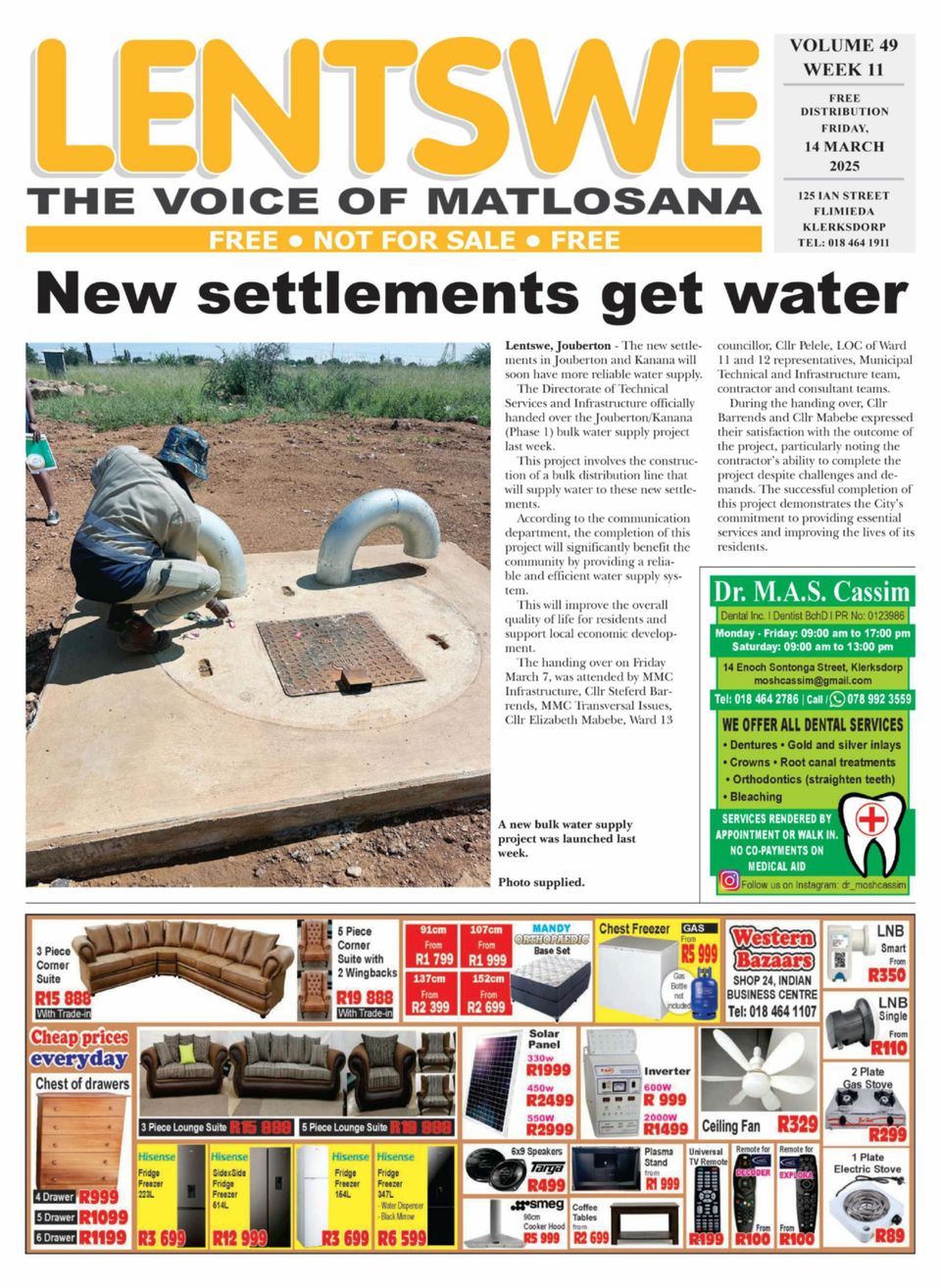 Get digital access to Klerksdorp Lentswe Newspaper | Magzter.com