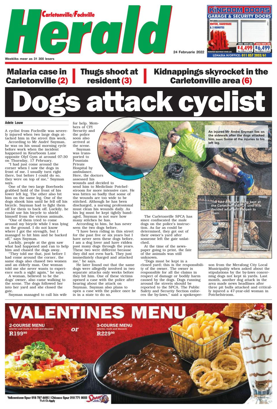 Carletonville Herald-February 24, 2022 Newspaper