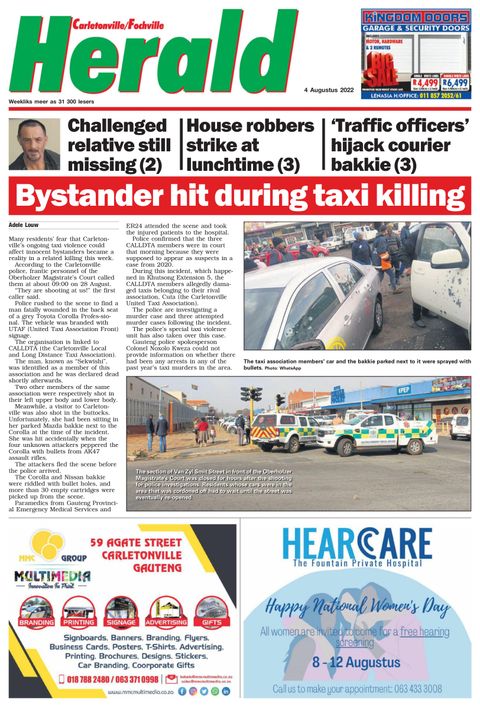Get digital access to Carletonville Herald Newspaper | Magzter.com