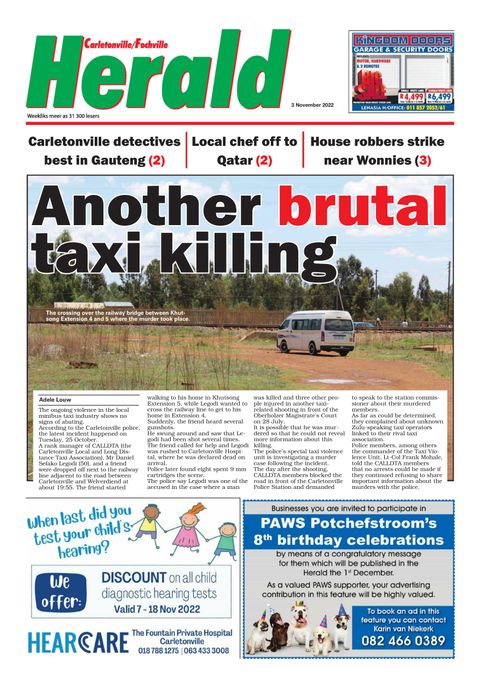 Get digital access to Carletonville Herald Newspaper | Magzter.com