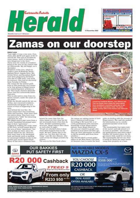 Get digital access to Carletonville Herald Newspaper | Magzter.com