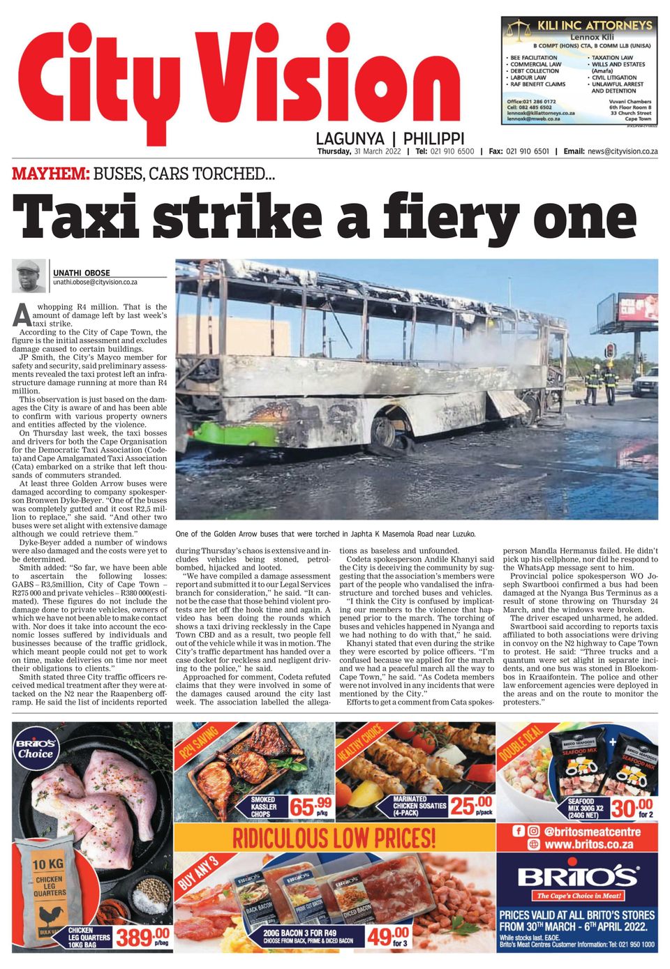 City Vision-March 31, 2022 Newspaper - Get your Digital Subscription