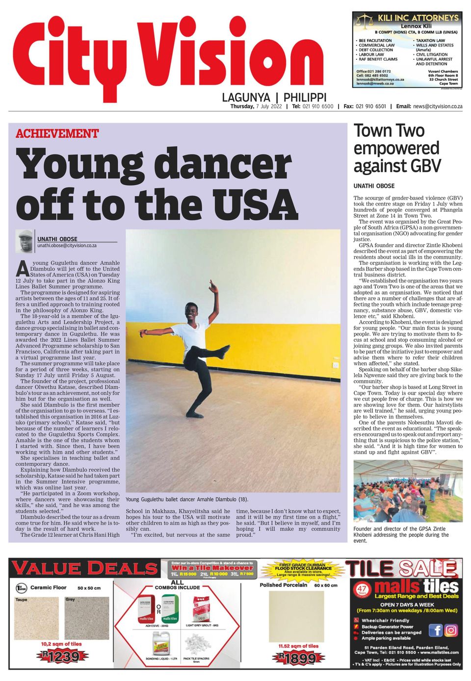 City Vision-July 07, 2022 Newspaper - Get your Digital Subscription
