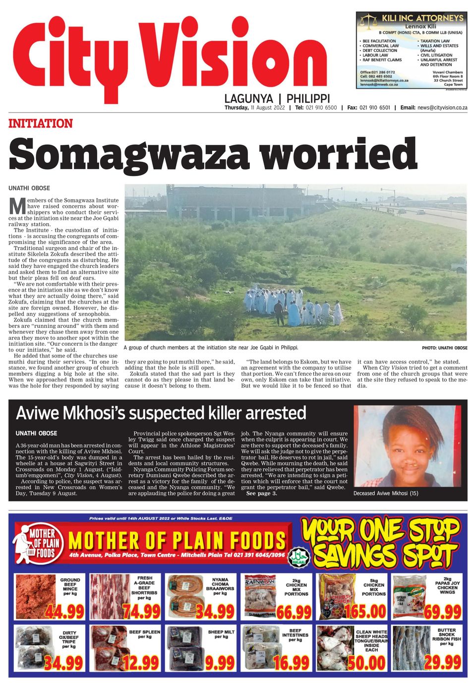 City Vision-August 11, 2022 Newspaper - Get your Digital Subscription