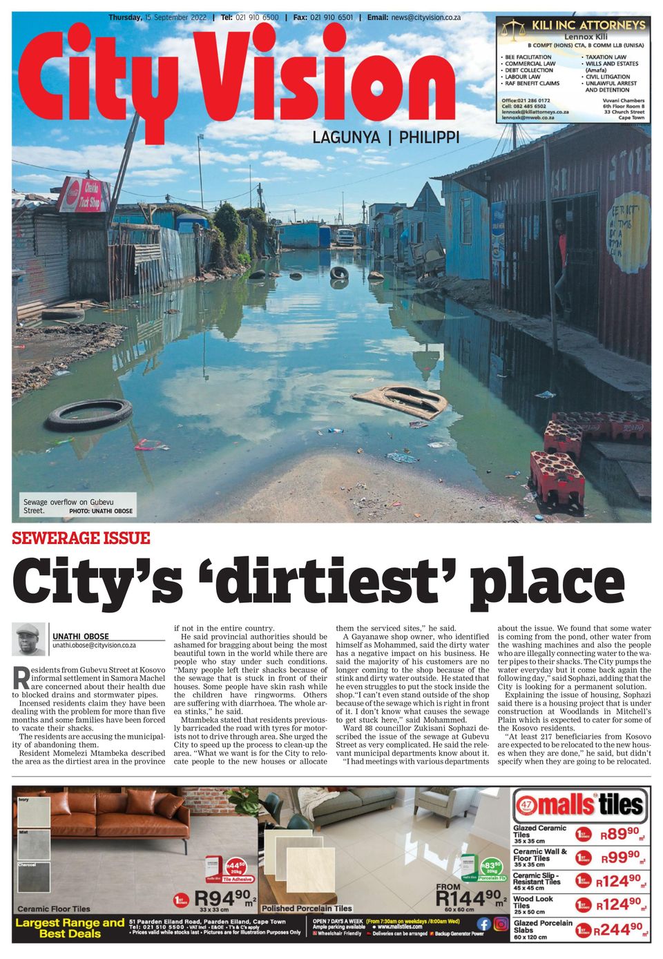 Get digital access to City Vision - September 15, 2022 issue | Magzter.com