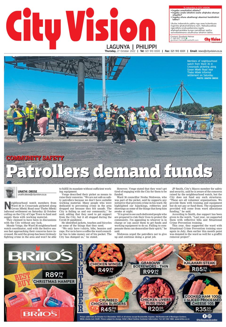 City Vision-October 27, 2022 Newspaper - Get your Digital Subscription