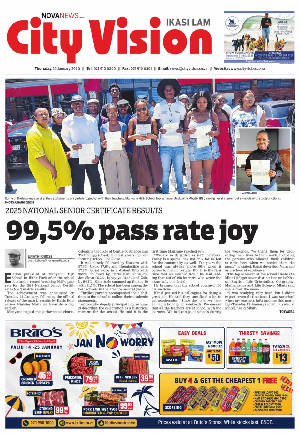 Get digital access to City Vision - January 15, 2026 issue | Magzter.com