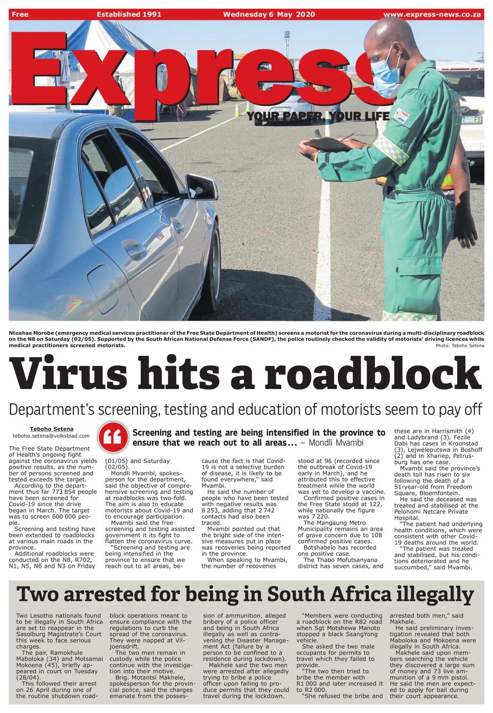Express-May 06, 2020 Newspaper - Get your Digital Subscription