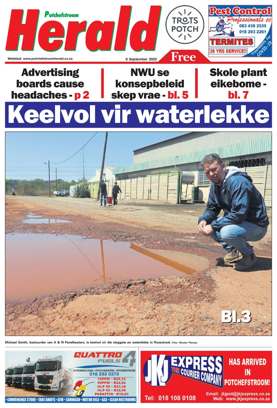 Get digital access to Potchefstroom Herald - September 08, 2022 issue | Magzter.com