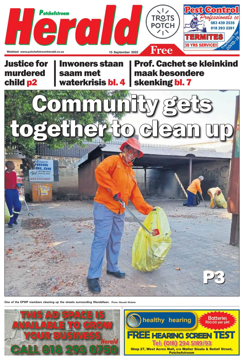 Get digital access to Potchefstroom Herald - September 15, 2022 issue | Magzter.com