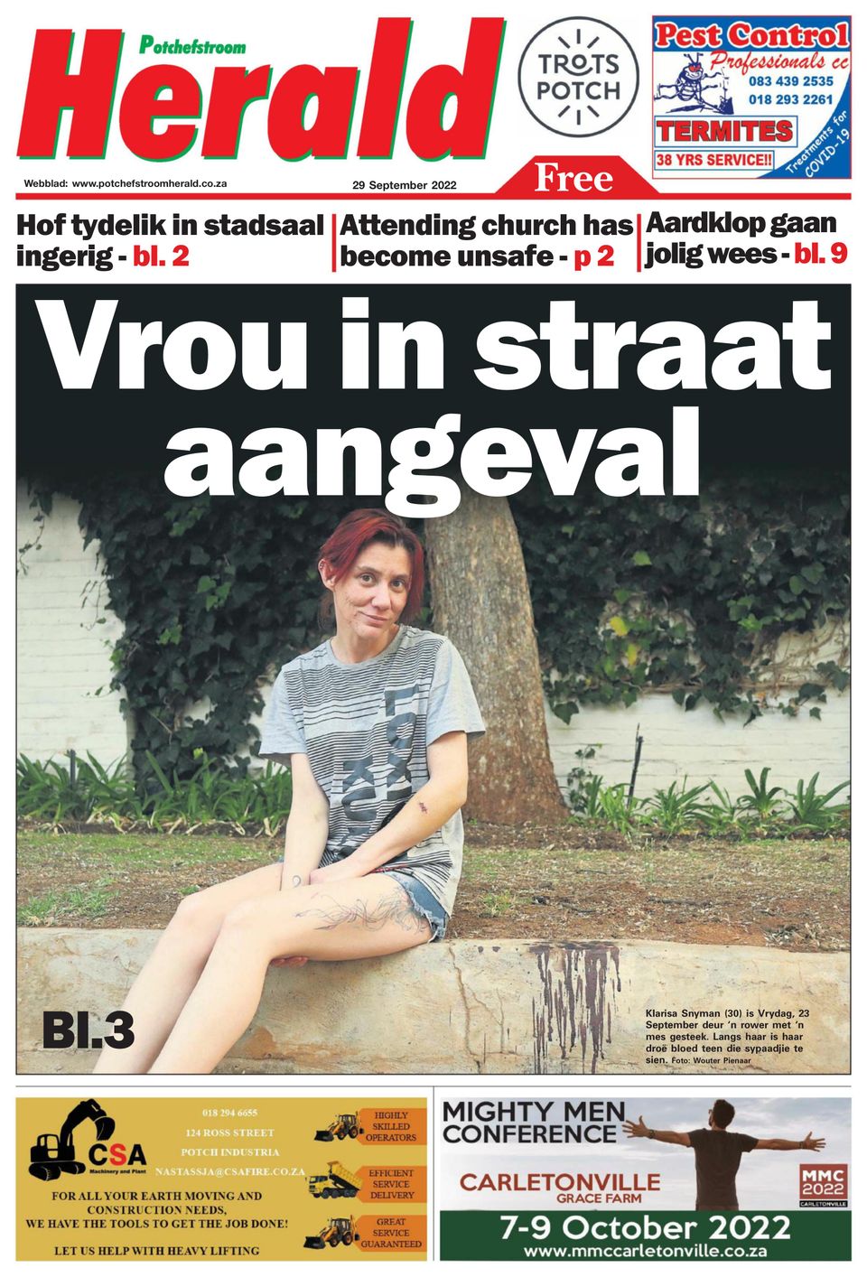 Get digital access to Potchefstroom Herald - September 29, 2022 issue | Magzter.com
