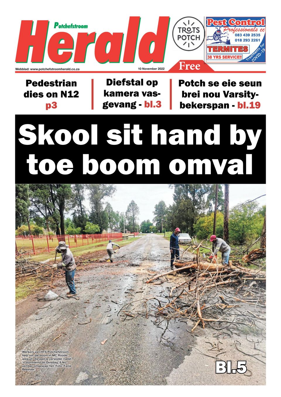 Get digital access to Potchefstroom Herald - November 10, 2022 issue | Magzter.com