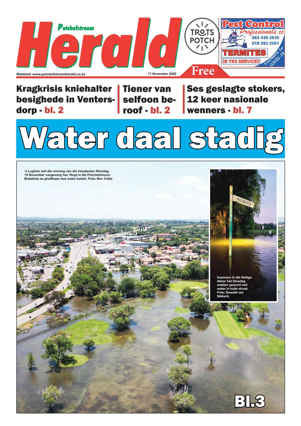 Potchefstroom Herald-November 17, 2022 Newspaper