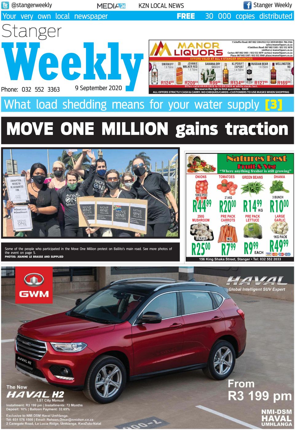Stanger Weekly-September 09, 2020 Newspaper - Get your Digital Subscription
