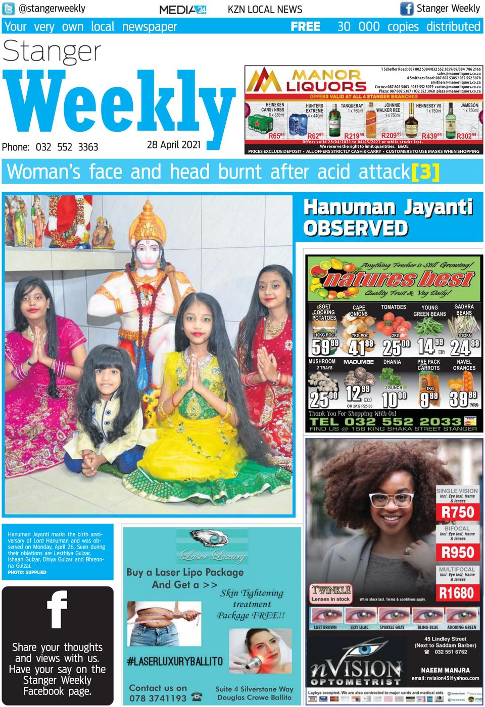 Stanger Weekly-April 28, 2021 Newspaper - Get your Digital Subscription
