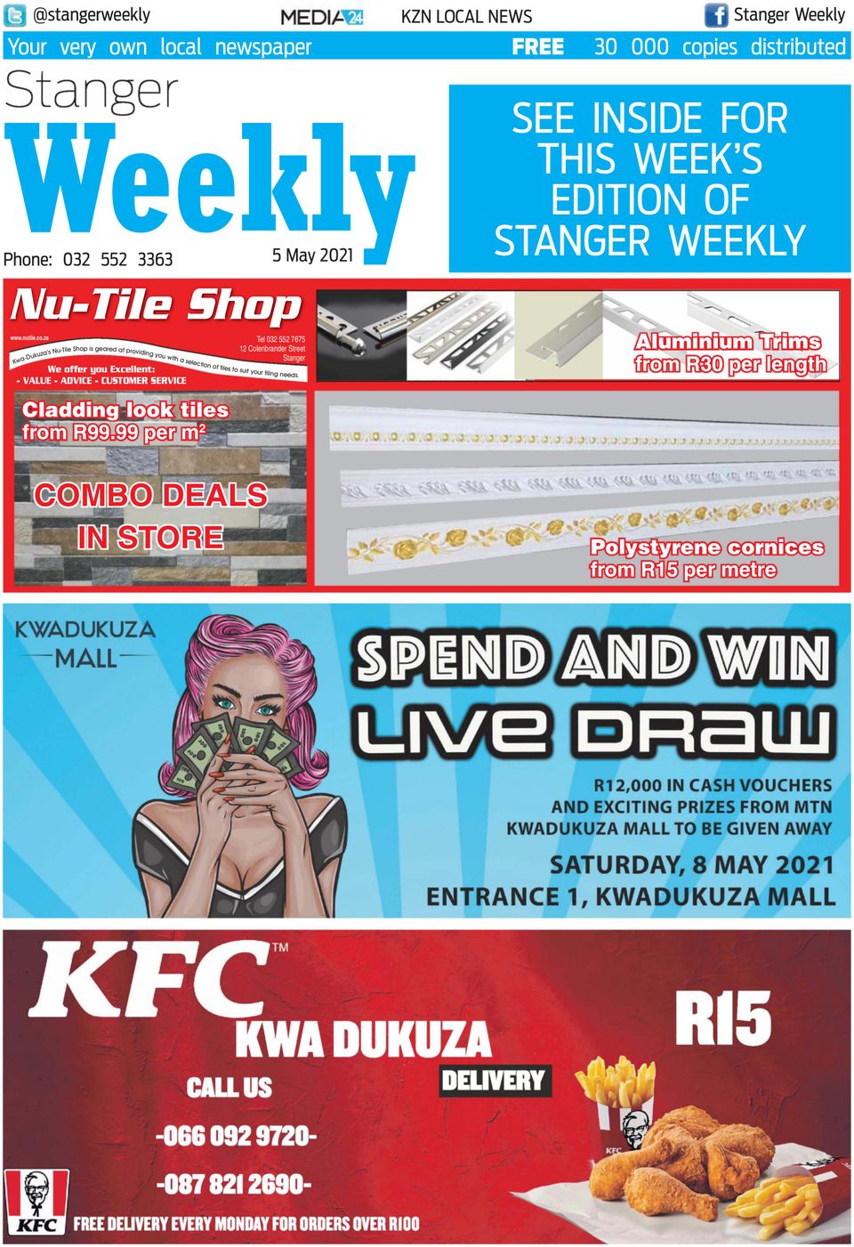 Stanger Weekly-May 05, 2021 Newspaper - Get your Digital Subscription