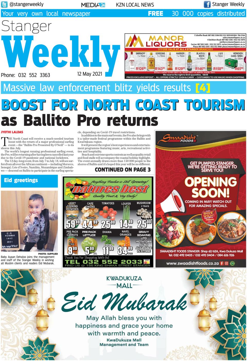 Stanger Weekly-May 12, 2021 Newspaper - Get your Digital Subscription