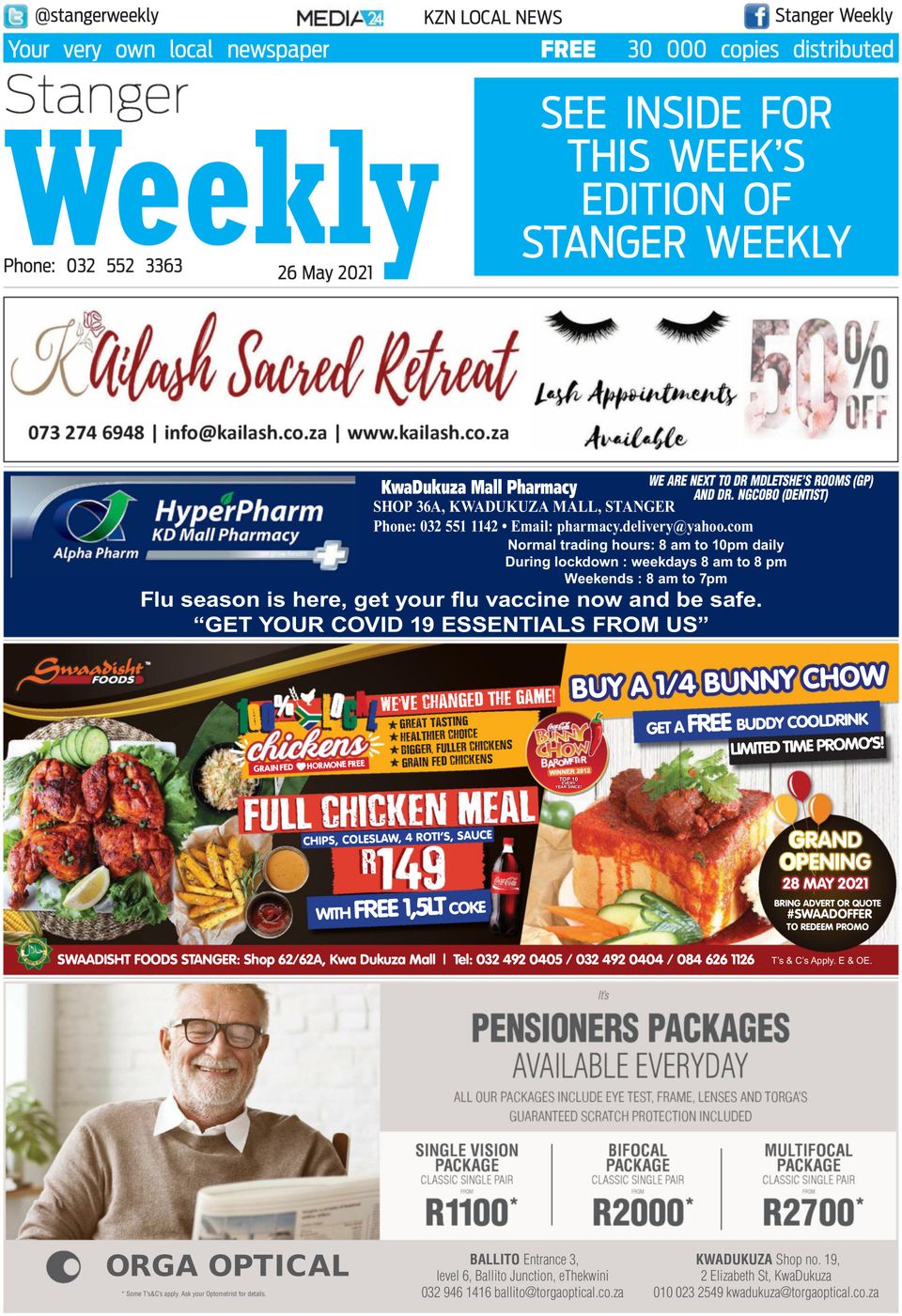 Stanger Weekly-May 26, 2021 Newspaper - Get your Digital Subscription