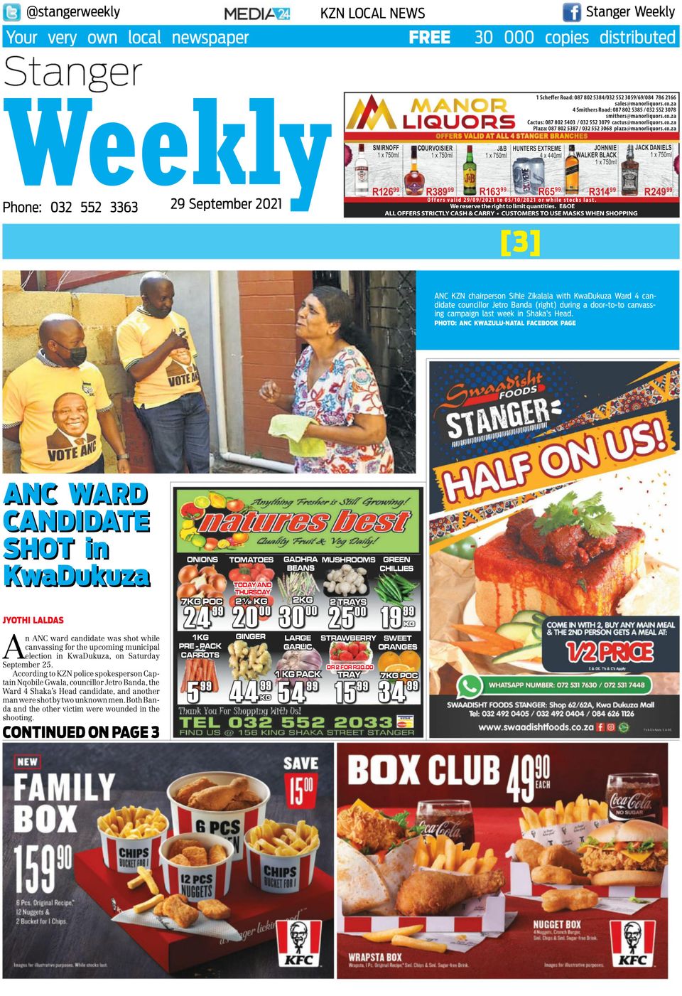 Get digital access to Stanger Weekly - September 29, 2021 issue ...