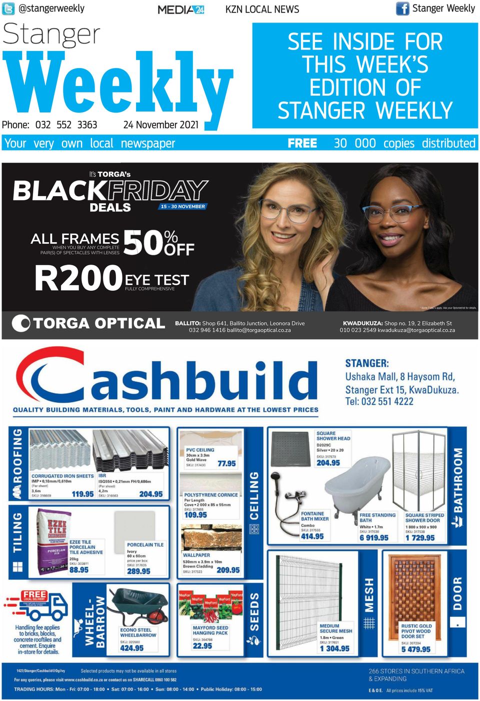 Get digital access to Stanger Weekly - November 24, 2021 issue ...