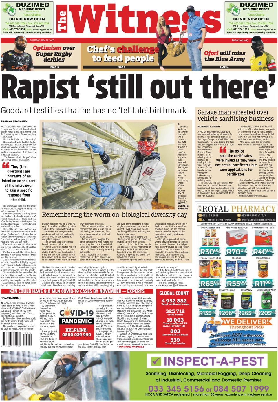 The Witness-May 21, 2020 Newspaper - Get your Digital Subscription