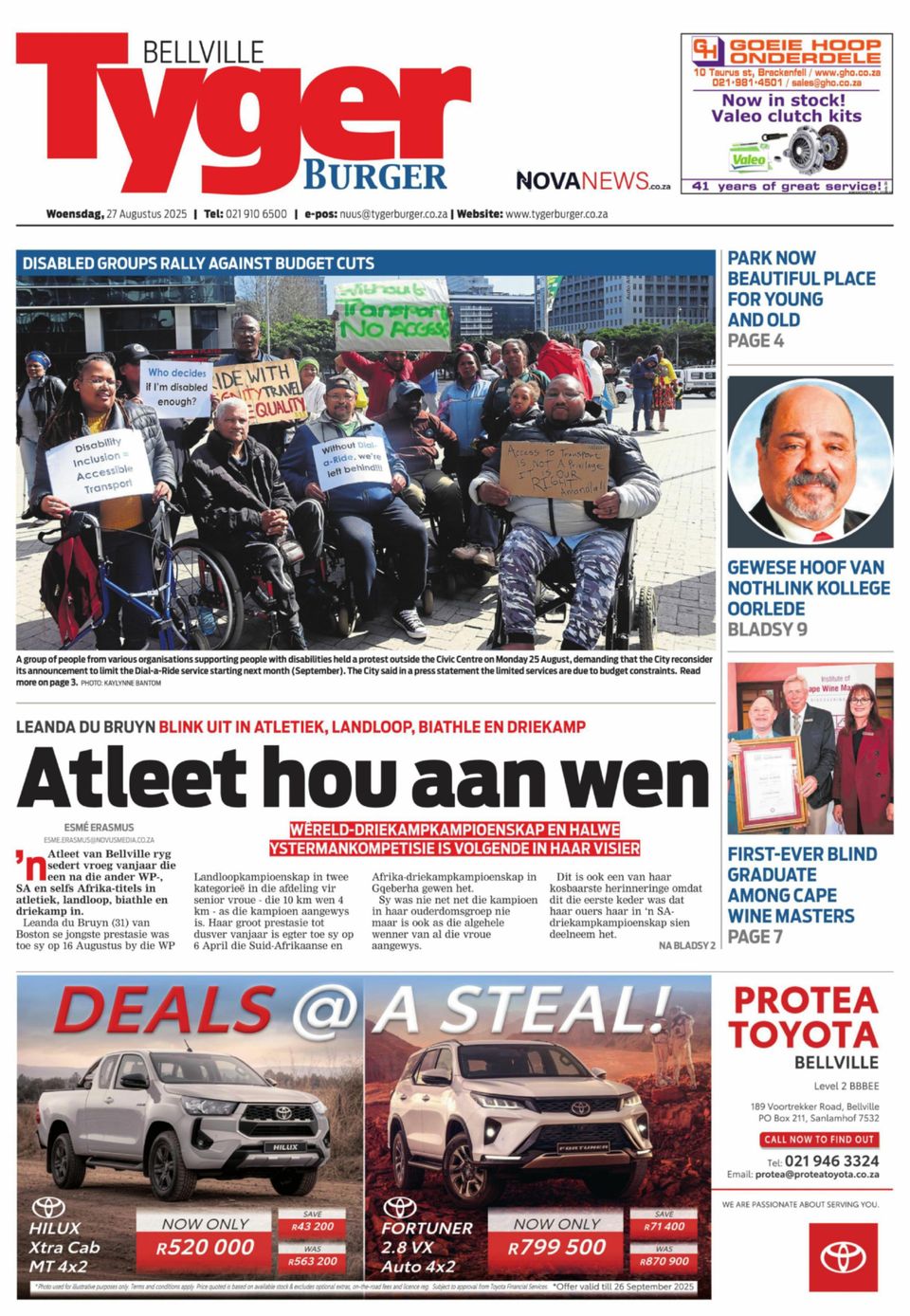 Get digital access to TygerBurger Bellville Newspaper | Magzter.com