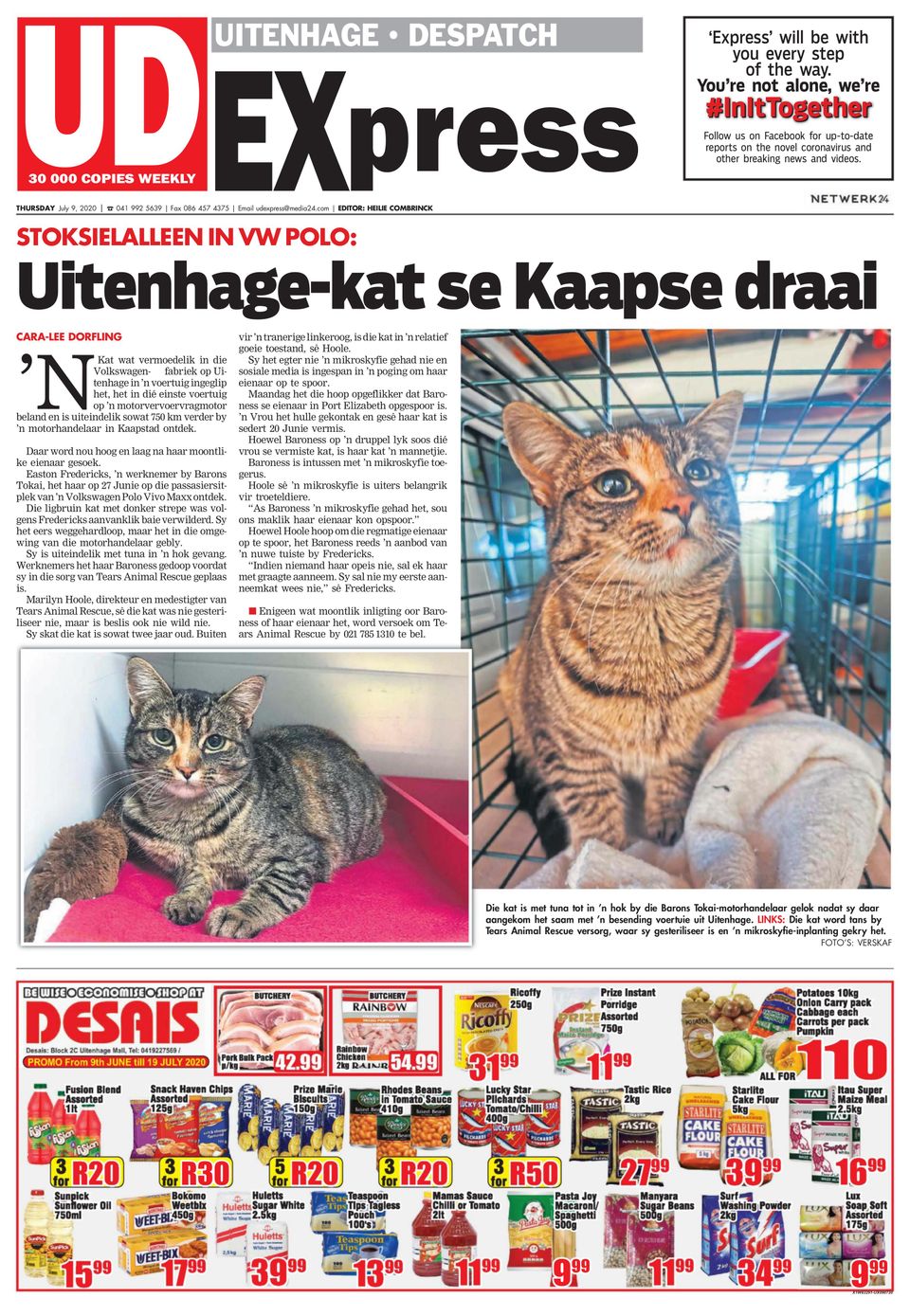 UD Express-July 09, 2020 Newspaper - Get your Digital Subscription