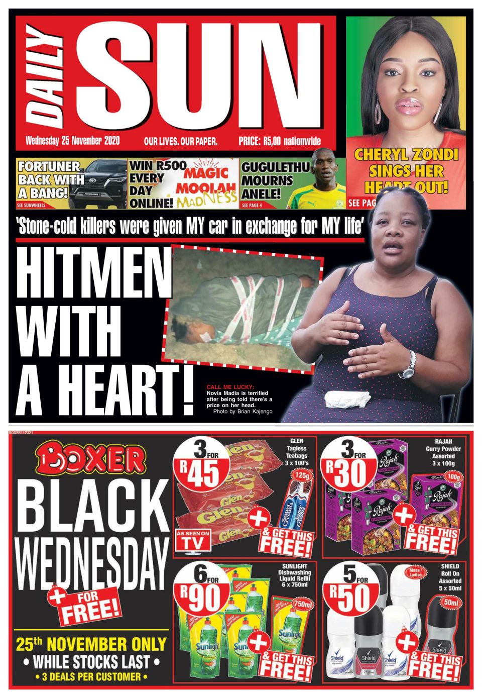 Daily Sun-November 25, 2020 Newspaper - Get your Digital Subscription