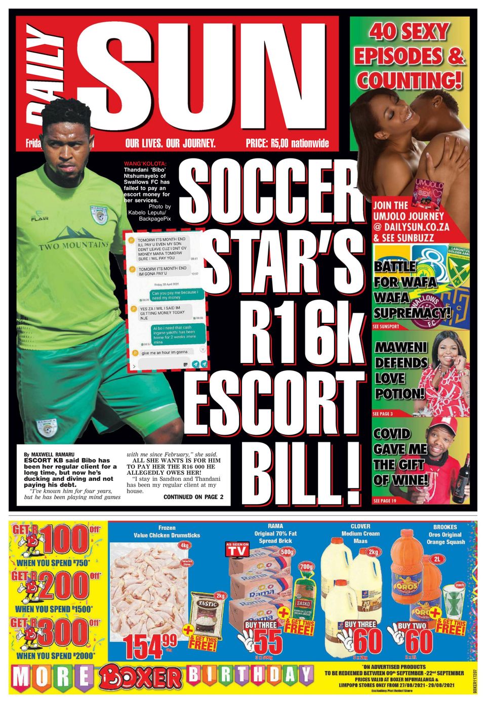 Get digital access to Daily Sun - August 27, 2021 issue | Magzter.com