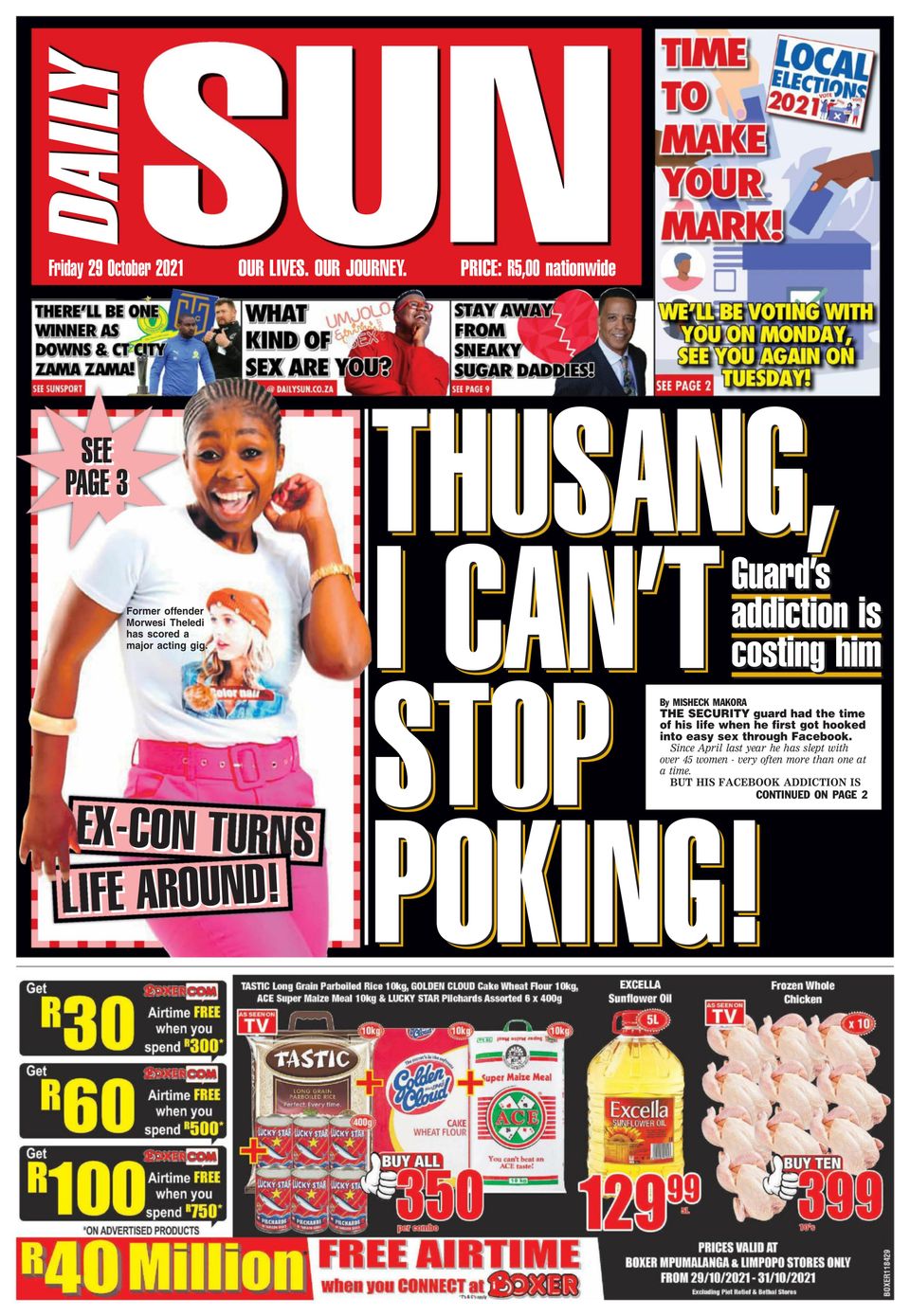 Get digital access to Daily Sun - October 29, 2021 issue | Magzter.com