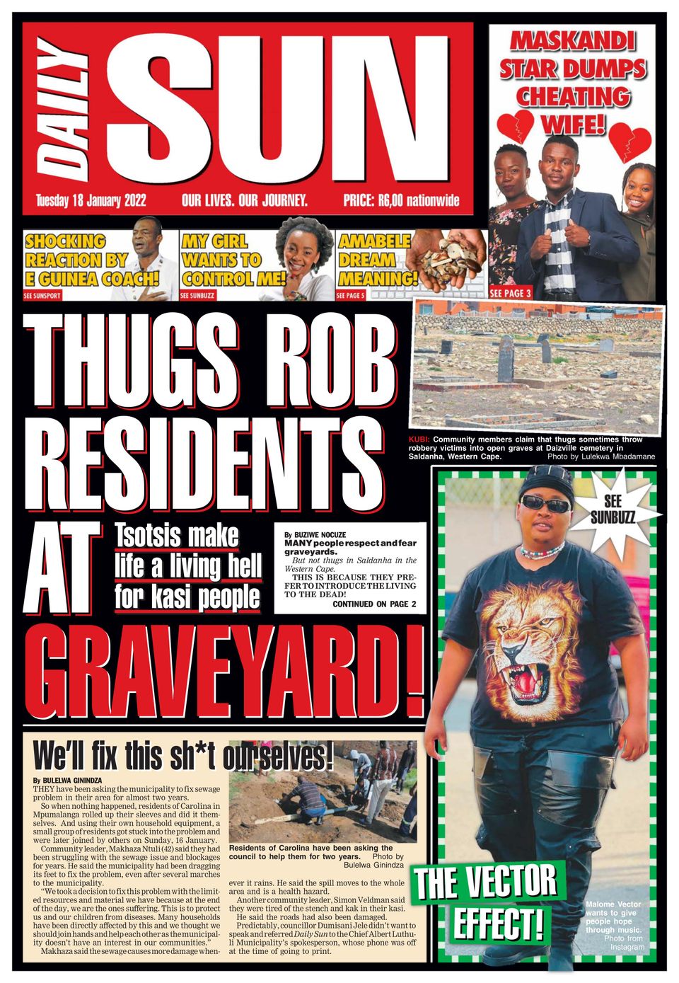 Get digital access to Daily Sun - January 18, 2022 issue | Magzter.com