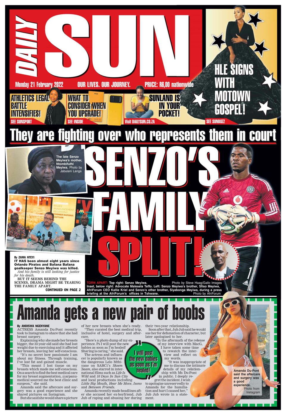 Get digital access to Daily Sun - February 21, 2022 issue | Magzter.com
