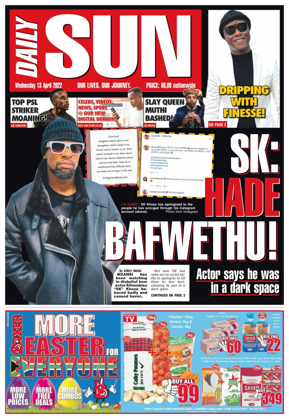 Get digital access to Daily Sun - April 13, 2022 issue | Magzter.com