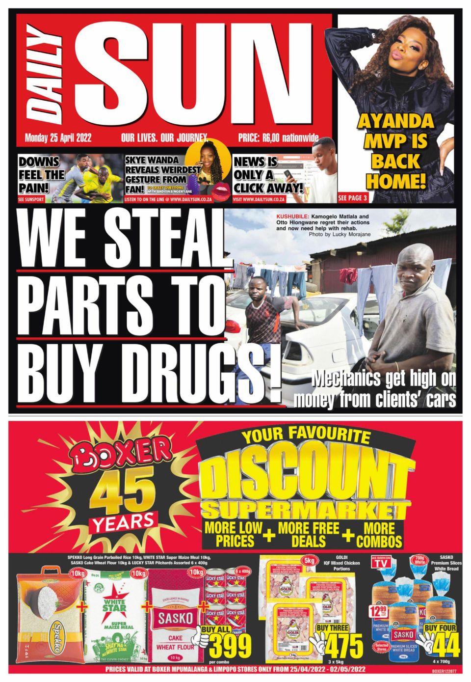 Get digital access to Daily Sun - April 25, 2022 issue | Magzter.com