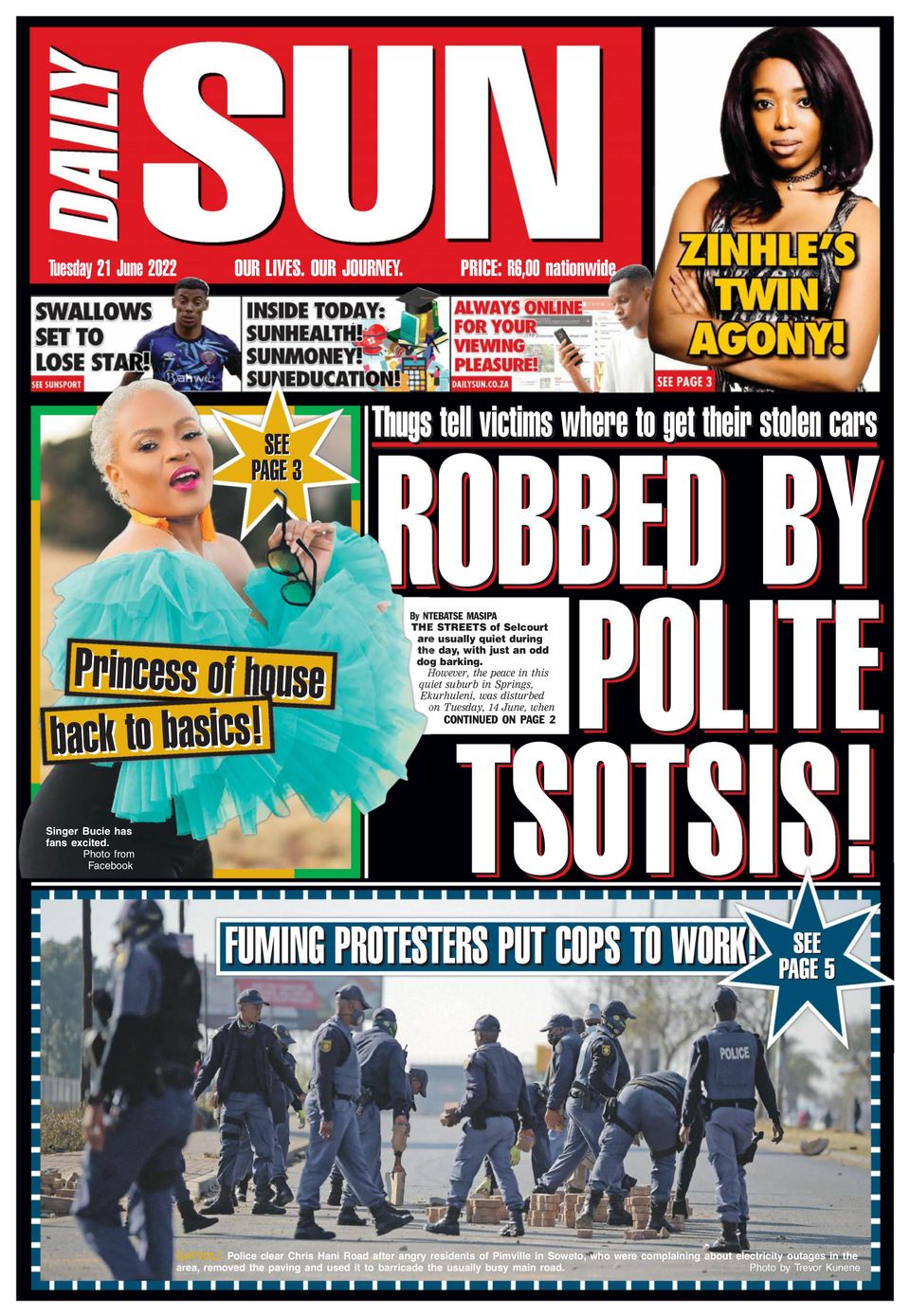 Daily Sun-June 21, 2022 Newspaper - Get your Digital Subscription