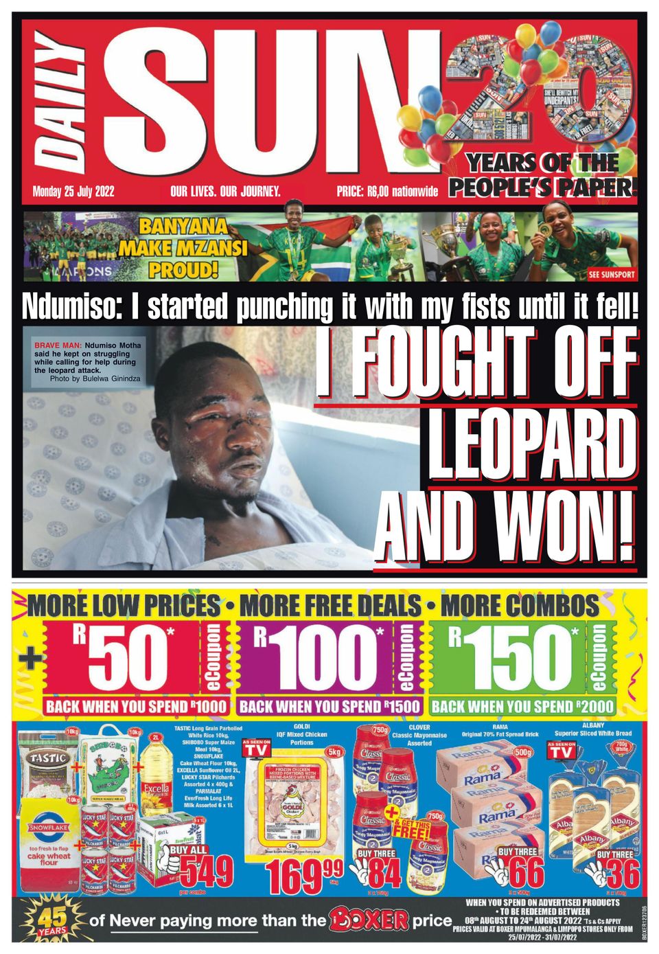 Get digital access to Daily Sun - July 25, 2022 issue | Magzter.com