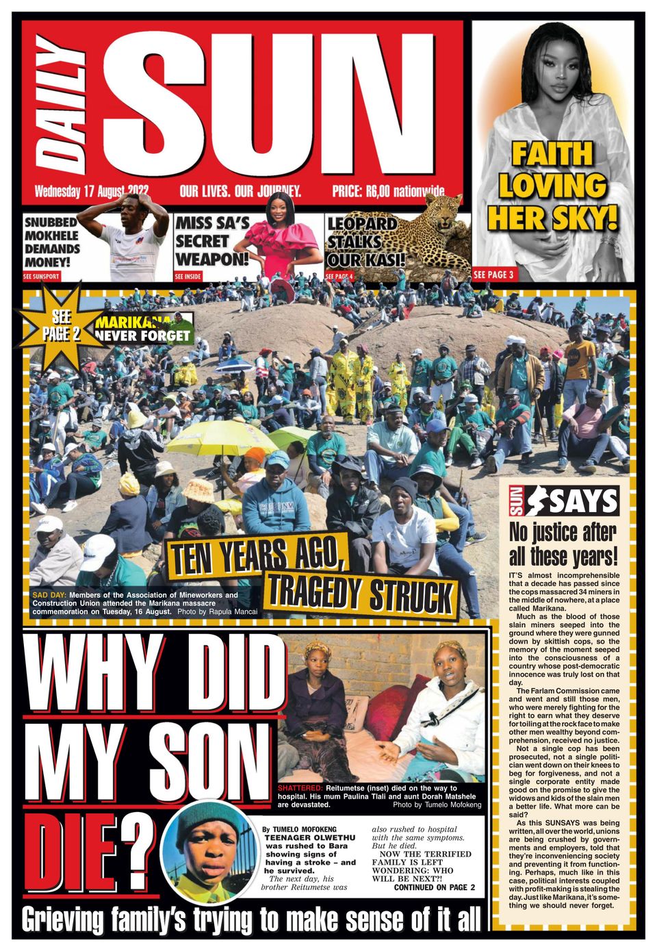 Get digital access to Daily Sun - August 17, 2022 issue | Magzter.com