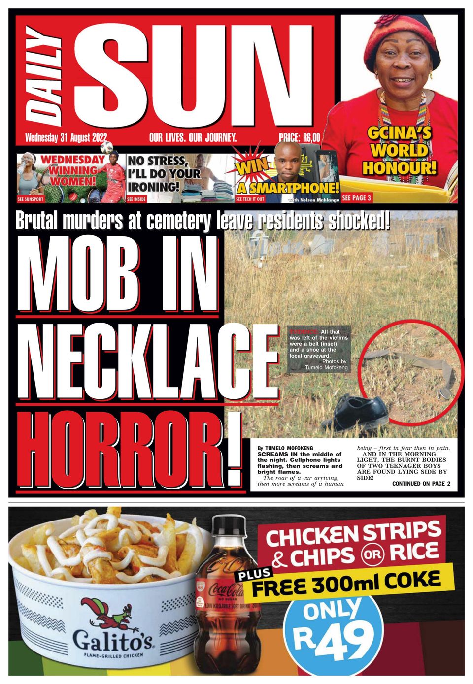 Daily Sun-August 31, 2022 Newspaper - Get your Digital Subscription