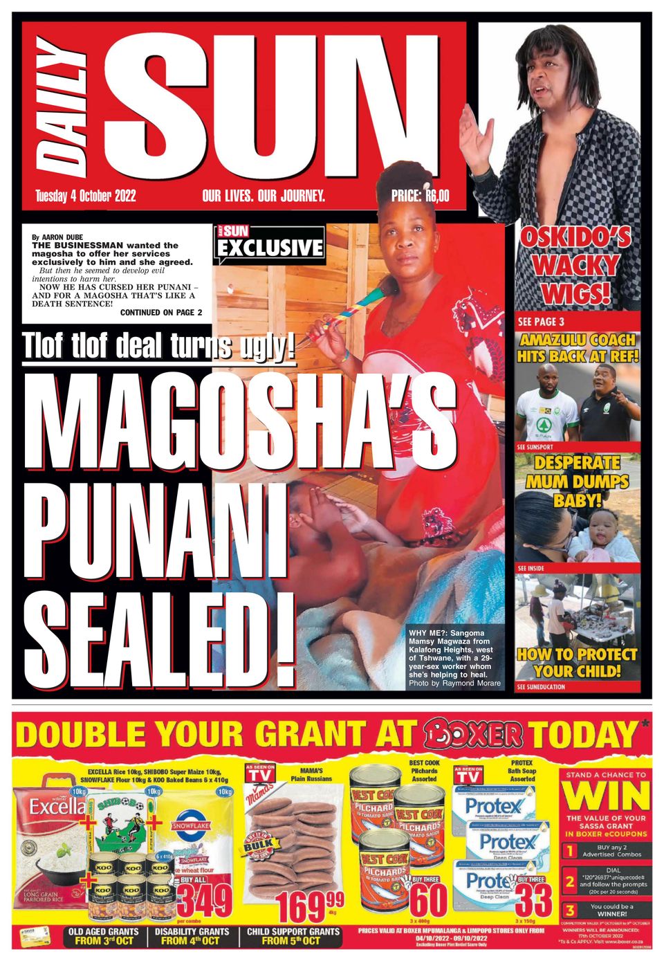 Get digital access to Daily Sun - October 04, 2022 issue | Magzter.com