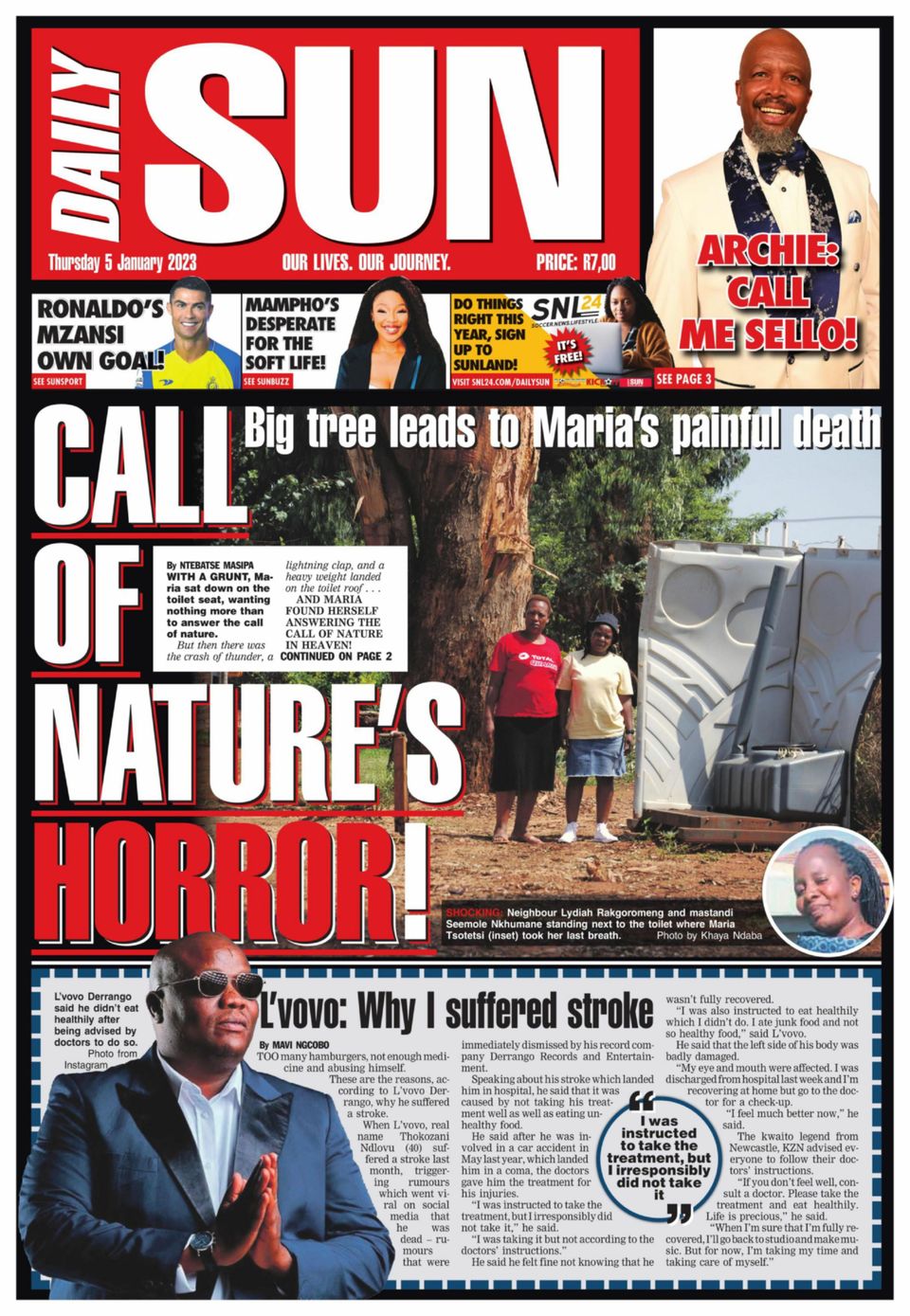 Get digital access to Daily Sun - January 05, 2023 issue | Magzter.com