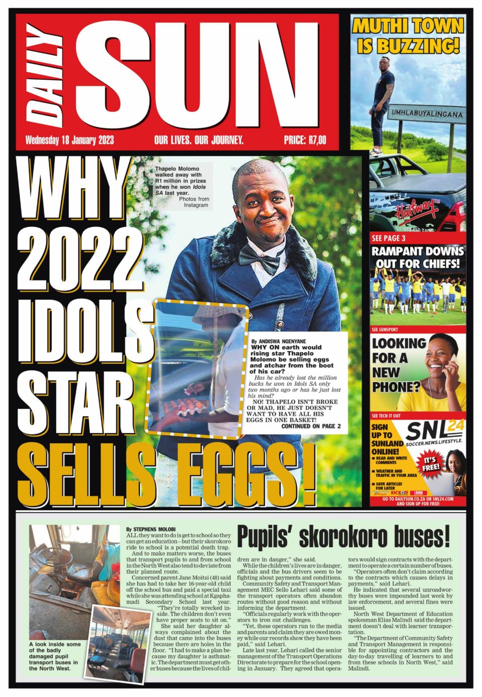 Get digital access to Daily Sun - January 18, 2023 issue | Magzter.com