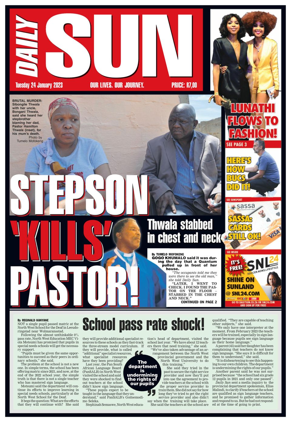 Daily Sun-January 24, 2023 Newspaper - Get your Digital Subscription