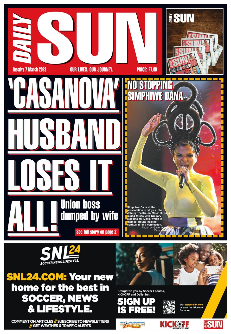 Get digital access to Daily Sun - March 07, 2023 issue | Magzter.com