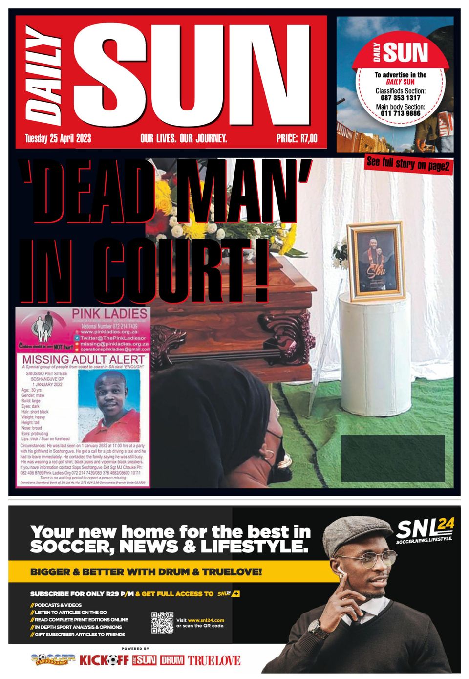 Daily Sun-April 25, 2023 Newspaper - Get your Digital Subscription