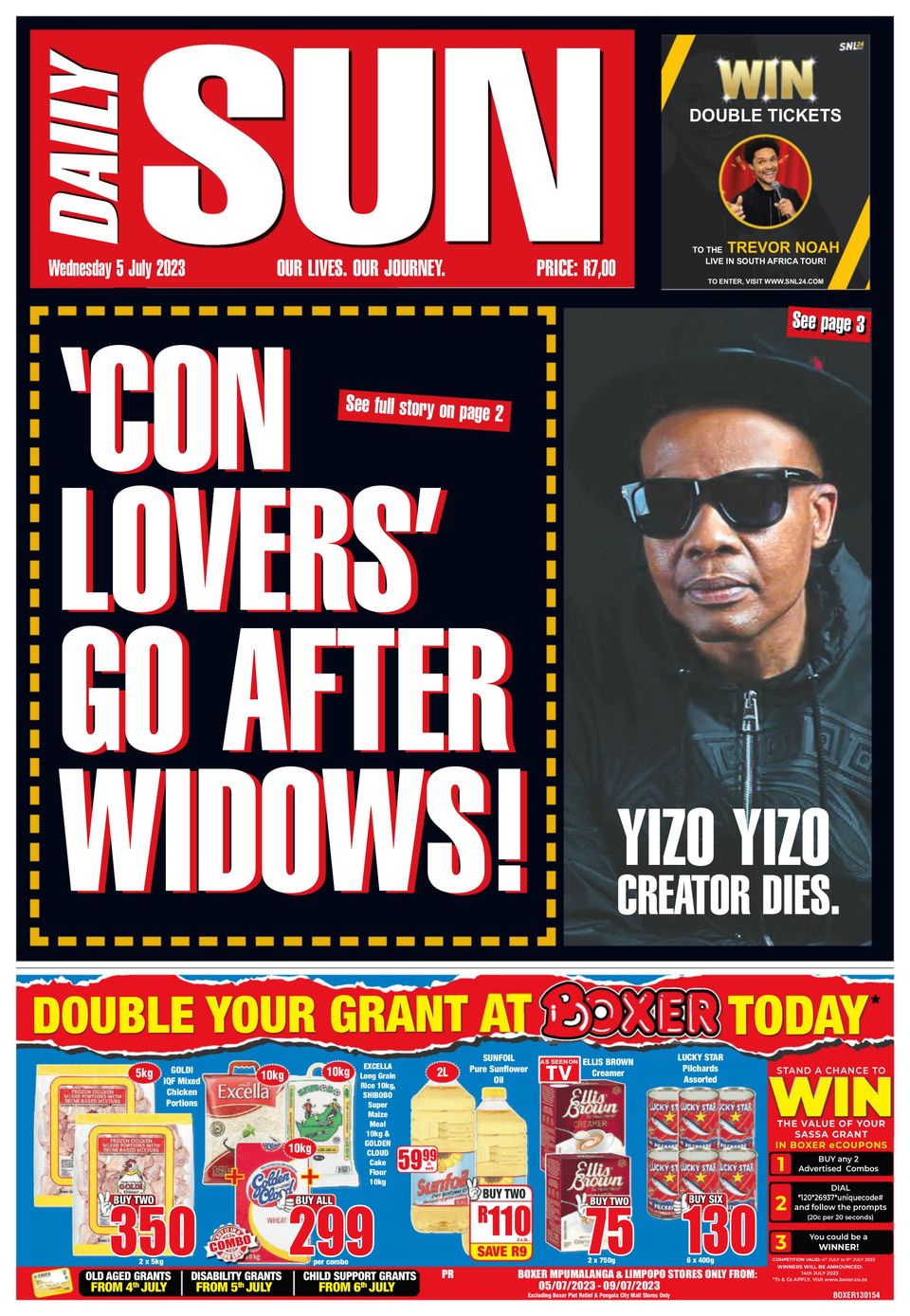 Get digital access to Daily Sun - July 05, 2023 issue | Magzter.com