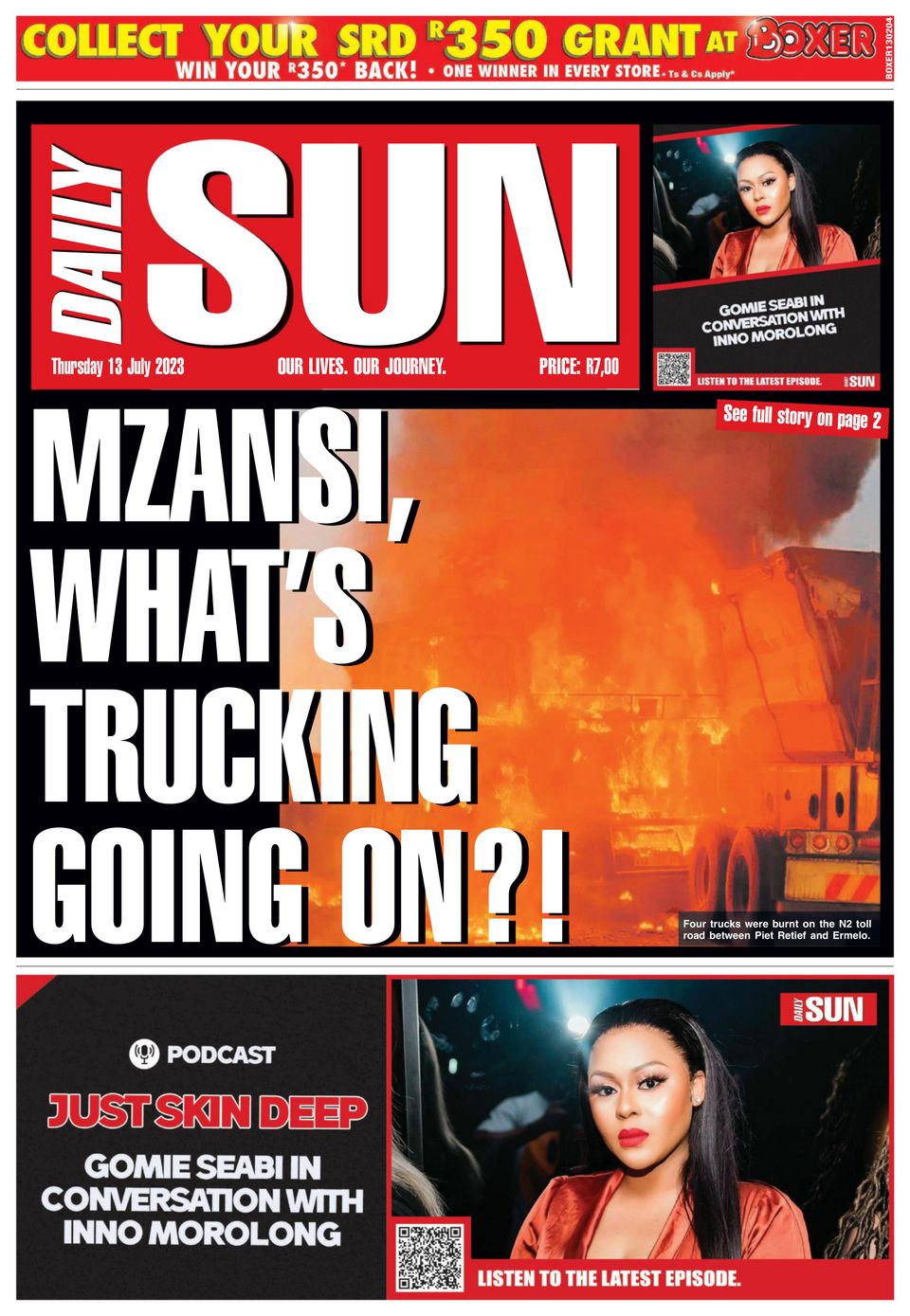 Get digital access to Daily Sun - July 13, 2023 issue | Magzter.com