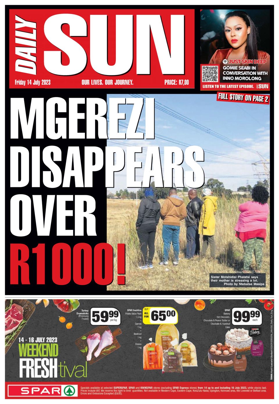 Get digital access to Daily Sun - July 14, 2023 issue | Magzter.com