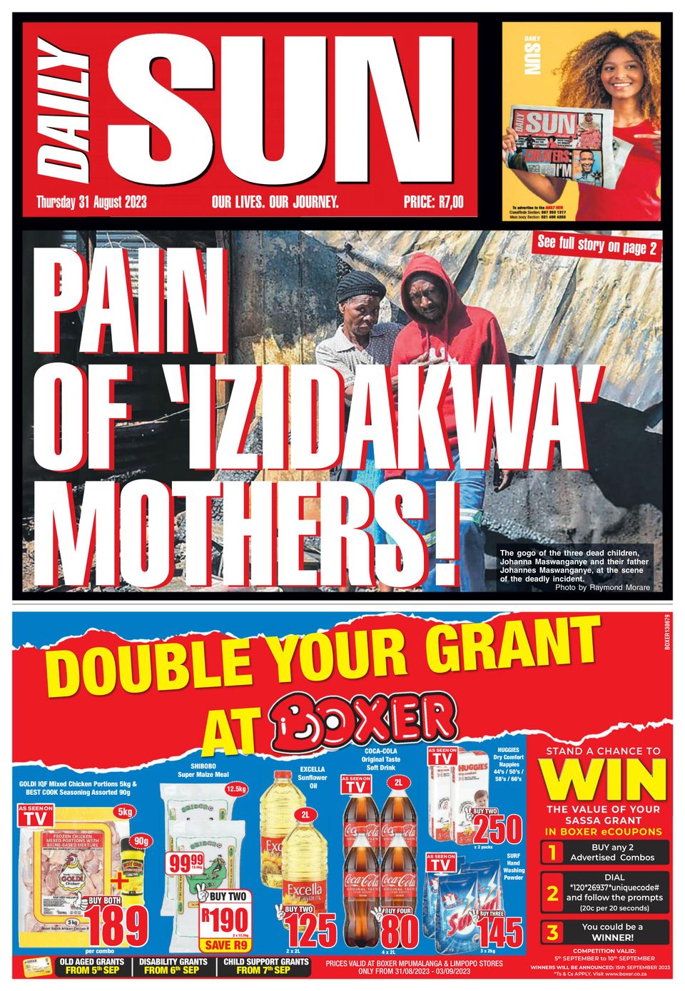 Get digital access to Daily Sun - August 31, 2023 issue | Magzter.com